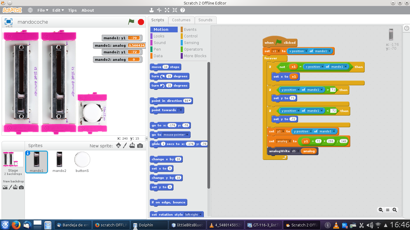scratch2 OFFLINE : a littleBits Project by electronicadivertida.com